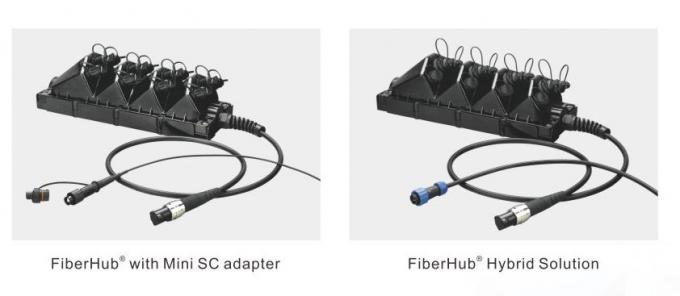 8 Port Fiber Optical Terminal Enclosure Box FTTA With Corning Optitap ...
