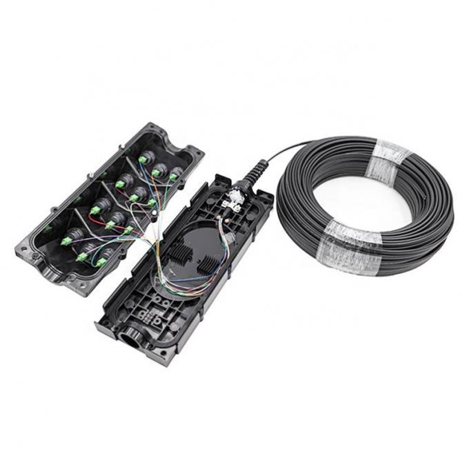 12 Ports FTTP Optitap Box MST PPE With 1x12 PLC Splitters