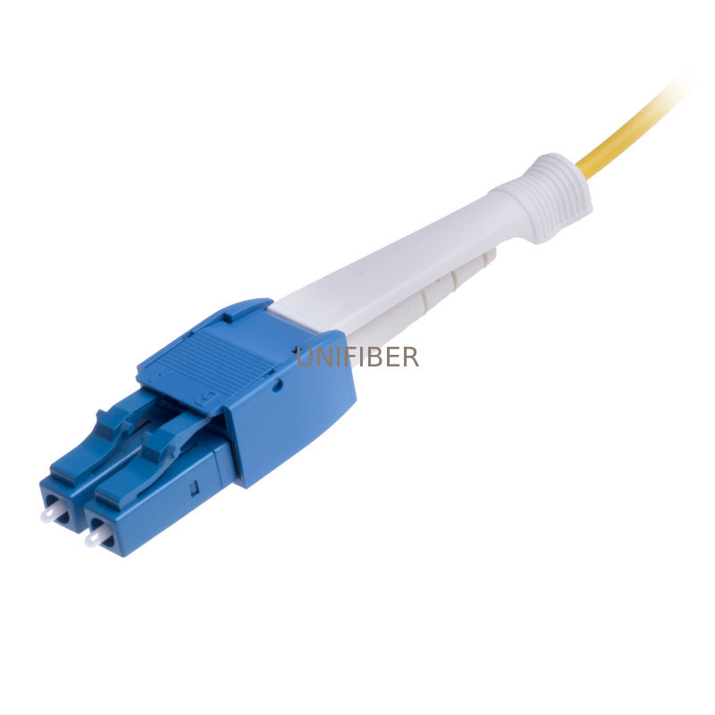 LC Push Pull Uniboot Fiber Optic Connectors High Return Loss Easy ...