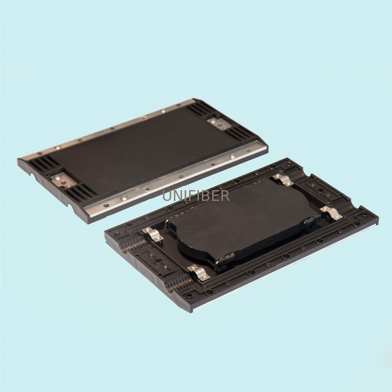 Outdoor In - Line Optical Fiber Joint Closure 24 Core Weatherproof 2 In ...