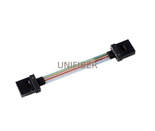 MT-MT Ferrule Optical Fiber Patch Cord 8F/12F MPO Ferrule With Bare ...