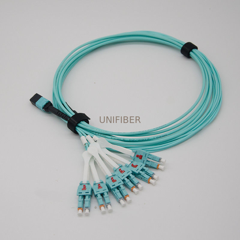High Density Cabling Pre Terminated Multi Fiber Cables MTP/MPO Female ...