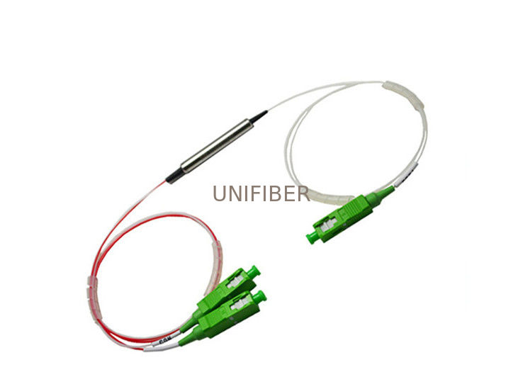 3 Port Fiber Optic Multiplexer 1x2 T1550 R1310/1490nm Filter WDM FWDM ...