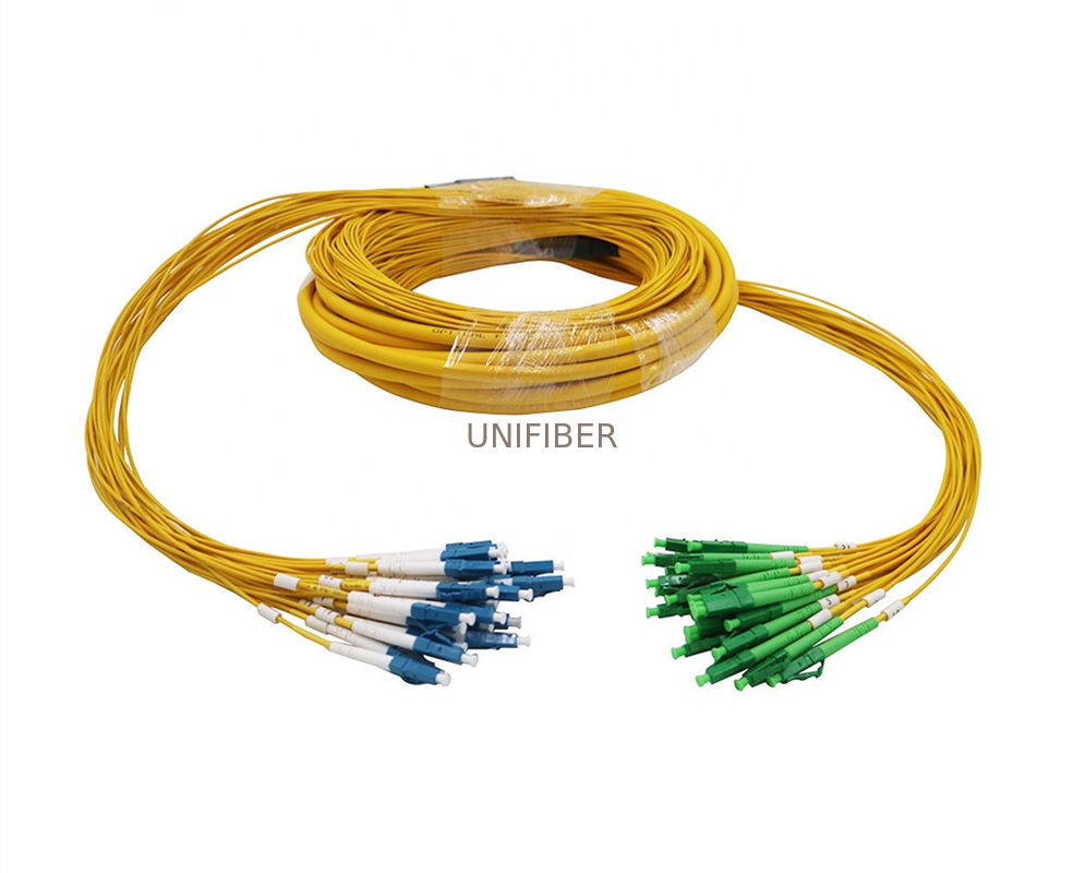High Density Pre Terminated Fibre Cable 24 To 144 FO With LC/UPC LC/APC ...