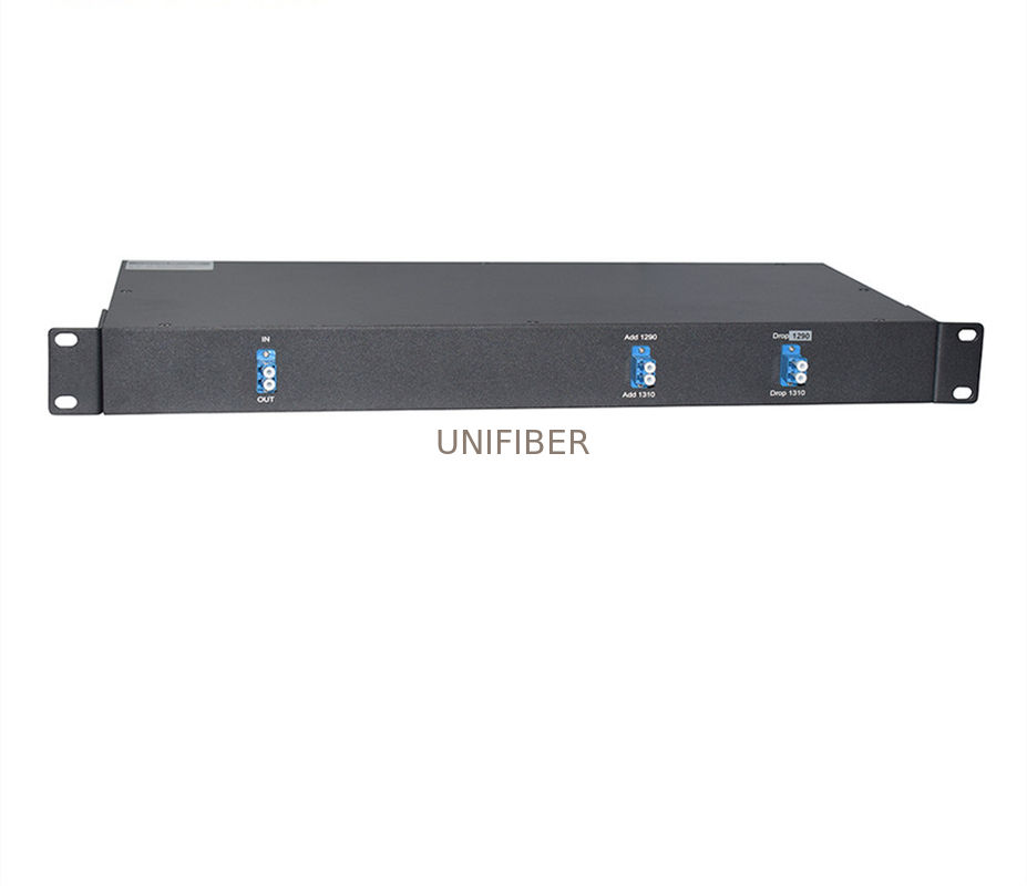 1/2/4 Channel Fiber Optic Multiplexer Add Drop CWDM OADM Mux Demux For ...