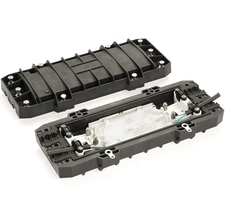 288 Core Fiber Optic Splice Closure Ribbon Cable Inline Mechanical 2 In ...