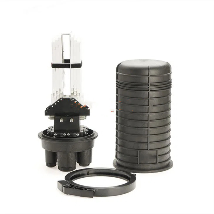 240 core Mechanical Fiber Optic Splice Closure IP68 Dome Type 1 Oval ...
