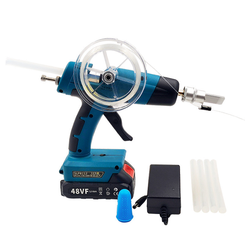 FTTR 0.9mm Nylon Clear Invisible Fiber Optic Cable Hot Melt Glue Gun ...