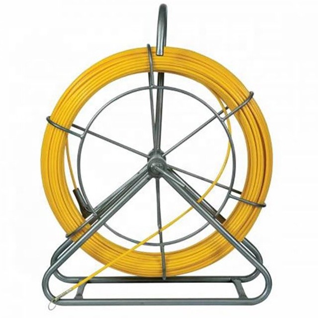 Galvanized Electrical Cable Reel Stands FRP Duct Rodder Duct Rodding ...