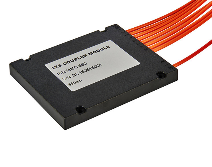 High Stability Optical Plc Splitter 850nm MMC Multimode Optical Fiber ...