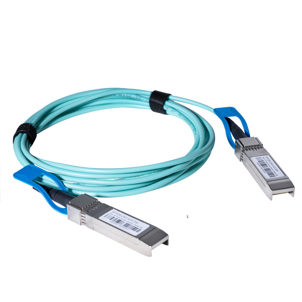 OM3/OM4 850nm VCSEL Laser 25G SFP28 AOC Active Optical Cable
