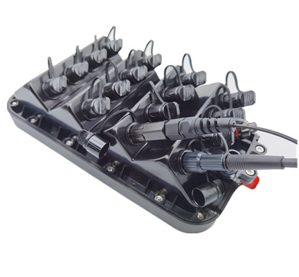 FTTA 16 Ports MST Fiber Optic Terminal Enclosure With Optitap Drop ...