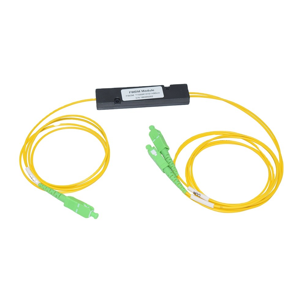 1550nm Wavelength Division Multiplexer SC APC FWDM Splitter For CATV ...