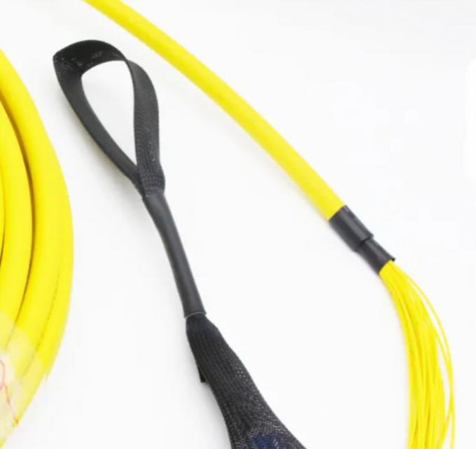 8/12/24/48 Core Fiber Optic Breakout Cable SC/APC Load With Strong ...